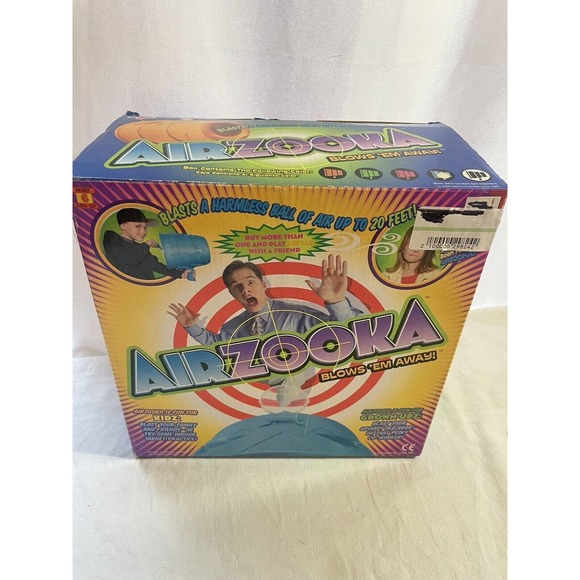 Funtime | Toys | Air Zooka Fun Air Launcher Blasting Cannon Air ...